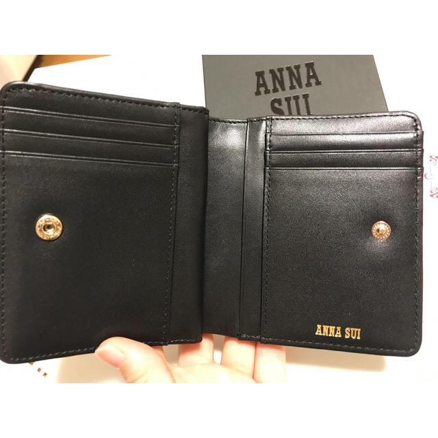 ANNA SUI - ANNA SUI☆二つ折り財布☆ムーンスター☆未使用の ANNA SUI - ANNA SUI☆二つ折り財布☆ムーンスター☆未使用の