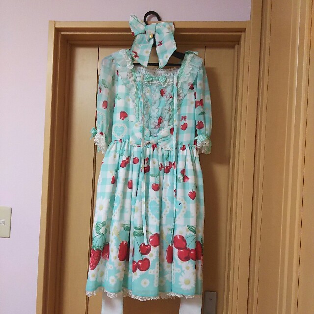 Angelic Pretty チェリーマルグリットOPクリップセット Angelic Pretty チェリーマルグリットOPクリップセット