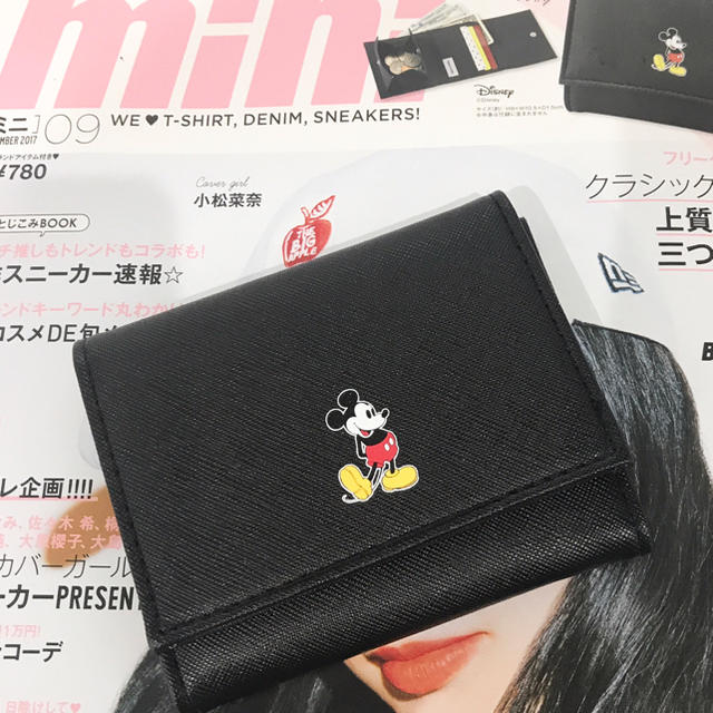Disney - mini 付録 ミッキー 折りたたみ財布の通販 by Disney - mini 付録 ミッキー 折りたたみ財布の通販 by