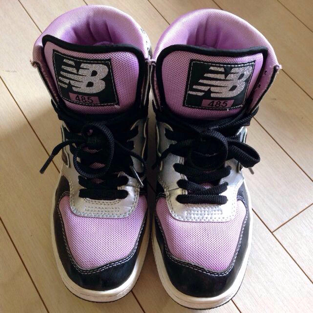 New Balance - NewBalanceハイカットスニーカーの通販 by lee's New Balance - NewBalanceハイカットスニーカーの通販 by lee's