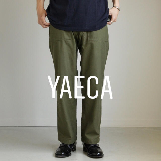 YAECA - (値下げ) YAECA LIKEWEAR ベイカーパンツ メンズ Sの YAECA - (値下げ) YAECA LIKEWEAR ベイカーパンツ メンズ Sの