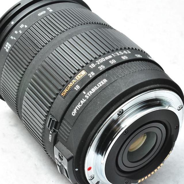 美品 SIGMA 18-200 F3.5-6.3 DC OS HSM CANON 美品 SIGMA 18-200 F3.5-6.3 DC OS HSM CANON
