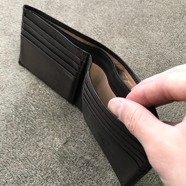 GANZO - GANZO 日本製 二つ折り財布 ウォレット カーフレザー GANZO - GANZO 日本製 二つ折り財布 ウォレット カーフレザー