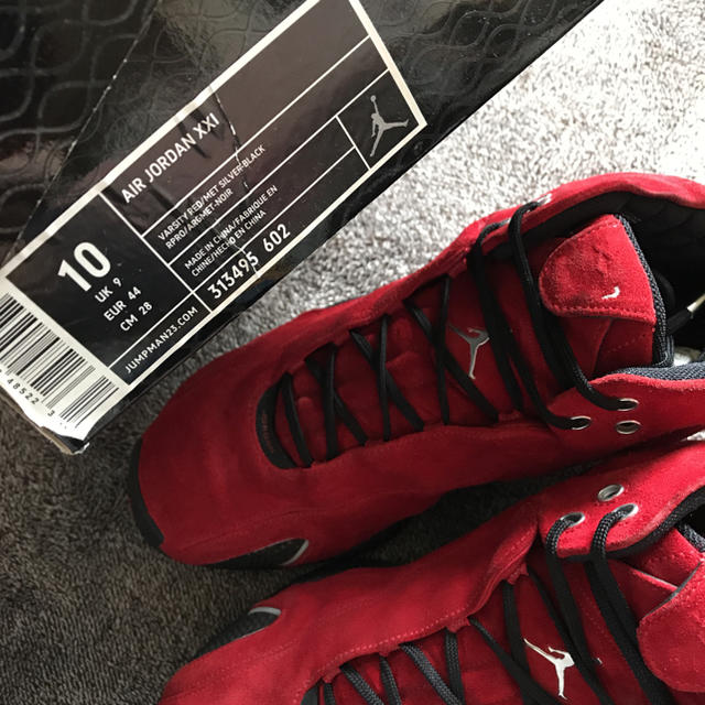 NIKE - 06年製 未復刻【AIR JORDAN 21 オリジナル OG AJ21】の NIKE - 06年製 未復刻【AIR JORDAN 21 オリジナル OG AJ21】の