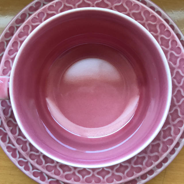 ARABIA - 激レアquistgaardクイストゴー cordial pink トリオ ARABIA - 激レアquistgaardクイストゴー cordial pink トリオ