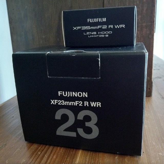 富士フイルムXF23mmF2 純正フード付 富士フイルムXF23mmF2 純正フード付