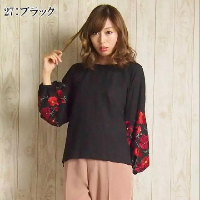 マルチフラワースリーブトップ 36 マルチフラワースリーブトップ 36