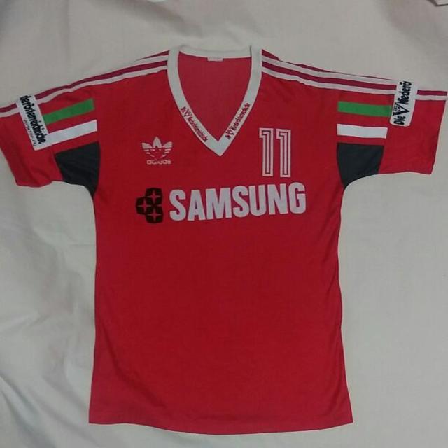 adidas - 西ドイツ製 1980年代 サッカー ユニフォームの通販 by adidas - 西ドイツ製 1980年代 サッカー ユニフォームの通販 by