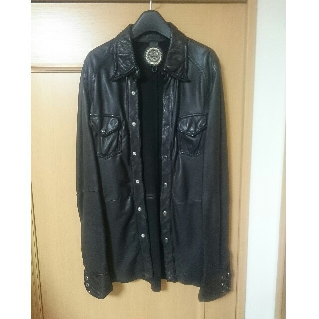 SANTACROCE レザーシャツ SANTACROCE レザーシャツ