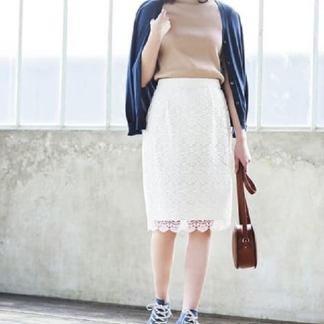 UNIQLO - ユニクロ レーススカートの通販 by an's shop UNIQLO - ユニクロ レーススカートの通販 by an's shop