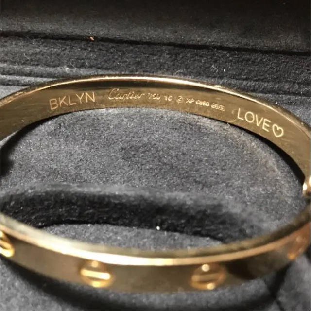Cartier - ※専用※ カルティエ ラブブレスレット YG 16 美品 の Cartier - ※専用※ カルティエ ラブブレスレット YG 16 美品 の