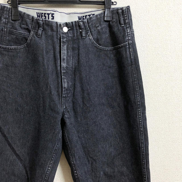 WESTOVERALLS 801S DENIM BLACK ストレート WESTOVERALLS 801S DENIM BLACK ストレート
