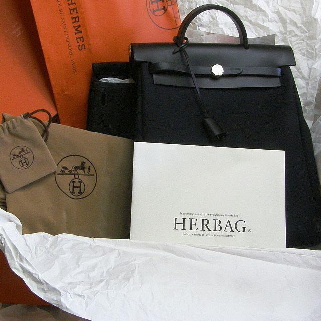HERMES エルメス エールバック アド リュック ブラック HERMES エルメス エールバック アド リュック ブラック