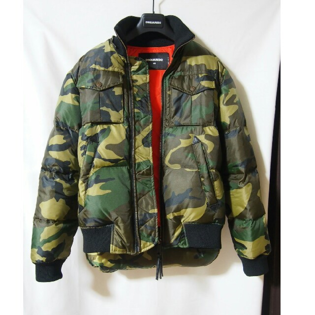 DSQUARED2 - 【正規品】DSQUARED2 迷彩ダウンジャケットの通販 DSQUARED2 - 【正規品】DSQUARED2 迷彩ダウンジャケットの通販
