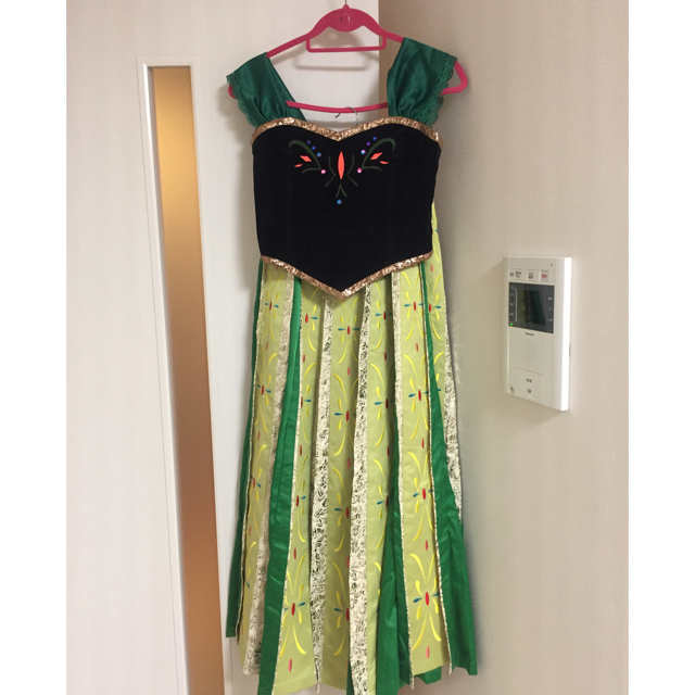 ハロウィン コスチューム アナ戴冠式ドレス👗❤️ 衣装 ハロウィン コスチューム アナ戴冠式ドレス👗❤️ 衣装