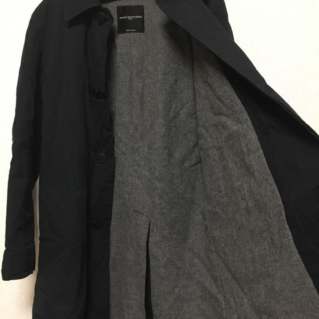 MASAKI MATSUSHIMA - マサキマツシマ 黒 コートの通販 by ちー's MASAKI MATSUSHIMA - マサキマツシマ 黒 コートの通販 by ちー's