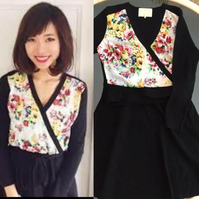chesty カシュクールワンピース♡ chesty カシュクールワンピース♡