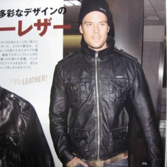 DOLCE&GABBANA - super dry ベッカム愛用 レザー 日本未発売の DOLCE&GABBANA - super dry ベッカム愛用 レザー 日本未発売の