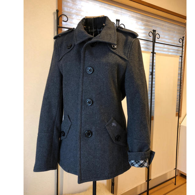 美品本物バーバリーブルーレーベル上質ウールジャケット♫最終価格 美品本物バーバリーブルーレーベル上質ウールジャケット♫最終価格