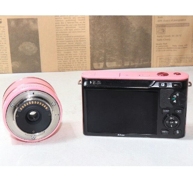❤️希少な限定品 可愛すぎるピンク❤️Nikon J1 レンズキット❤️ ❤️希少な限定品 可愛すぎるピンク❤️Nikon J1 レンズキット❤️