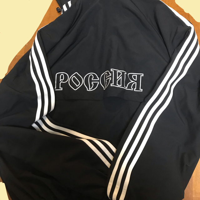 COMME des GARCONS - GOSHA RUBCHINSKIY ADIDAS WOVEN JACKET の COMME des GARCONS - GOSHA RUBCHINSKIY ADIDAS WOVEN JACKET の
