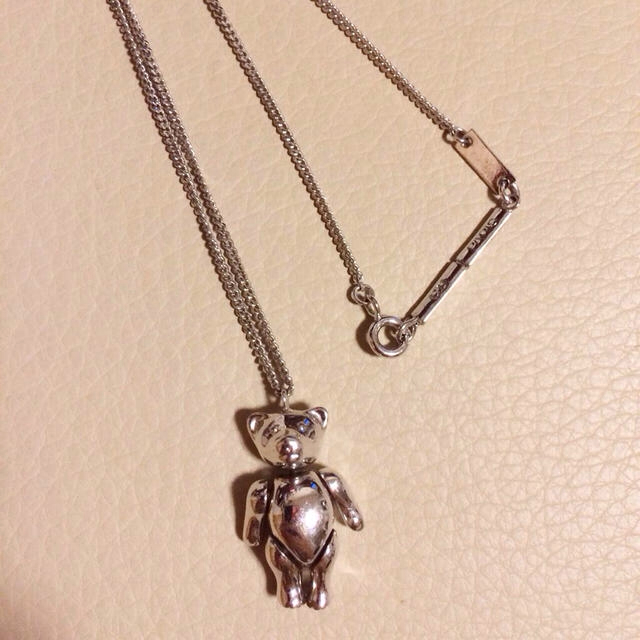 Christian Dior - Dior♥︎テディベアネックレス くま の通販 by Christian Dior - Dior♥︎テディベアネックレス くま の通販 by