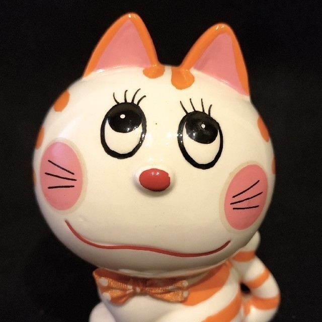 内藤ルネ RUNE 猫の貯金箱 陶器 昭和レトロポップ ネコ ねこの 内藤ルネ RUNE 猫の貯金箱 陶器 昭和レトロポップ ネコ ねこの