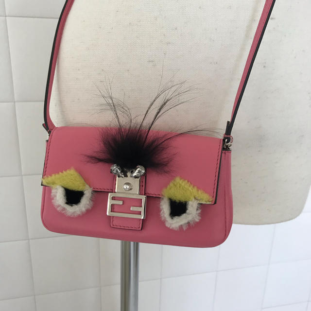 FENDI - フェンディ モンスター バグス ミニバケット 2way FENDI - フェンディ モンスター バグス ミニバケット 2way