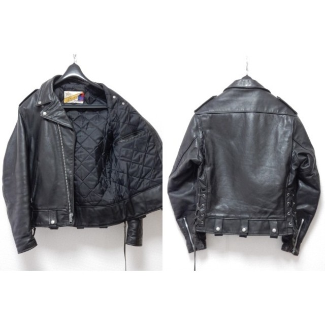 schott - レア品番609!ショットschottレザーダブルライダース36 schott - レア品番609!ショットschottレザーダブルライダース36