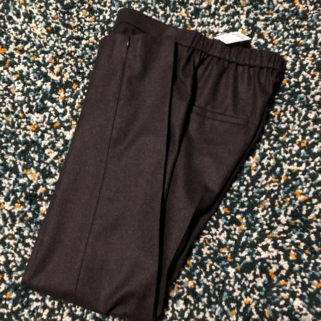 新品 ドゥーズィエムクラス フラノスリットテーパードパンツ 34 新品 ドゥーズィエムクラス フラノスリットテーパードパンツ 34