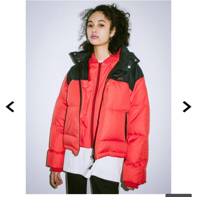 X-girl - LAYERED LOOK DOWN JACKET X-girlの通販 by ^_ X-girl - LAYERED LOOK DOWN JACKET X-girlの通販 by ^_