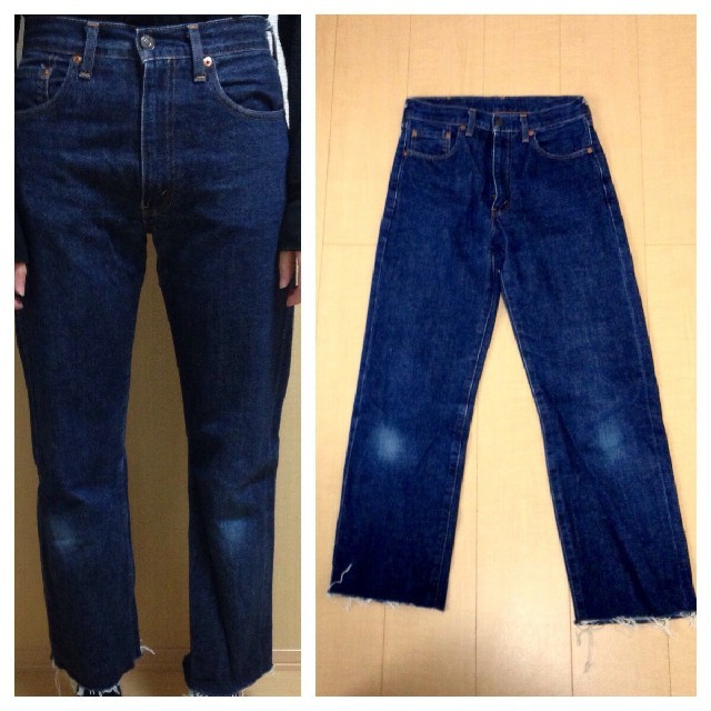 Levi's - レアビッグE リーバイス551ハイウエスト デニムの通販 Levi's - レアビッグE リーバイス551ハイウエスト デニムの通販