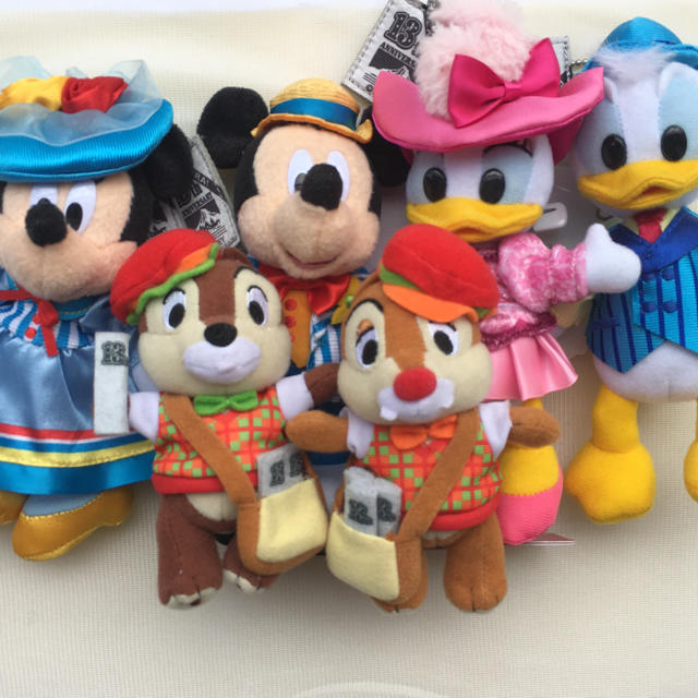 Disney - ディズニーシー 13周年 ぬいぐるみバッジ セットの通販 Disney - ディズニーシー 13周年 ぬいぐるみバッジ セットの通販