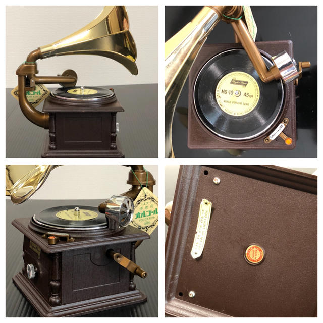 ECHO - ( 美品 )昭和レトロ ECHO( エコー )蓄音機型 ECHO - ( 美品 )昭和レトロ ECHO( エコー )蓄音機型