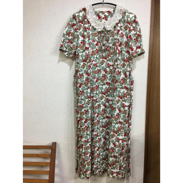PINK HOUSE - ピンクハウス 80〜90年代 レース襟 ワンピースの PINK HOUSE - ピンクハウス 80〜90年代 レース襟 ワンピースの