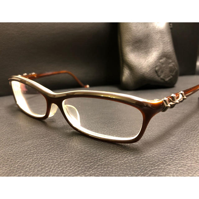 chrome hearts】眼鏡とケースのセット【クロムハーツ】ユニセックス chrome hearts】眼鏡とケースのセット【クロムハーツ】ユニセックス