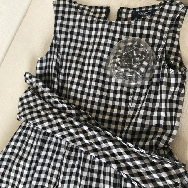 エムズグレイシー♡美品ギンガムチェックワンピース エムズグレイシー♡美品ギンガムチェックワンピース