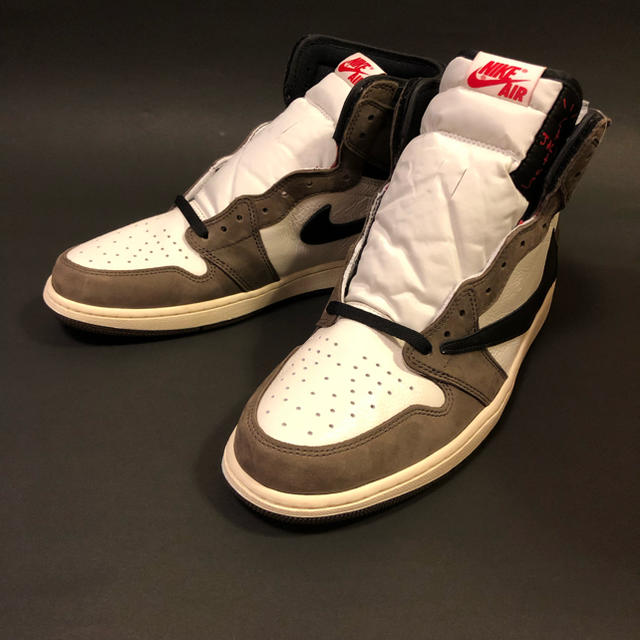 NIKE - 31cm TRAVIS SCOTT NIKE AIR JORDAN 1 ナイキの通販 by NIKE - 31cm TRAVIS SCOTT NIKE AIR JORDAN 1 ナイキの通販 by