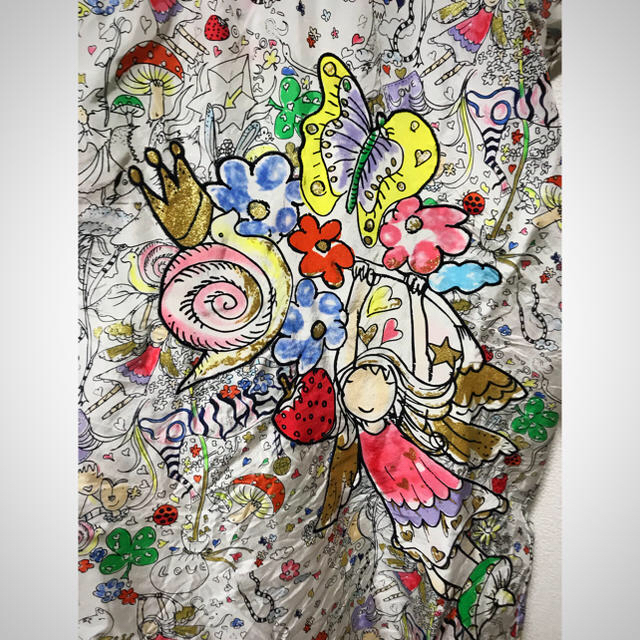 TSUMORI CHISATO - ツモリチサト 美品 ナチュラルラブ シルク TSUMORI CHISATO - ツモリチサト 美品 ナチュラルラブ シルク