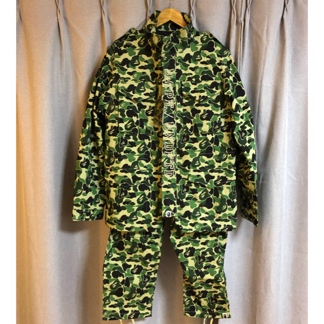 A BATHING APE - 【期間限定】BAPE X UND ABC M-65 上下セットの A BATHING APE - 【期間限定】BAPE X UND ABC M-65 上下セットの