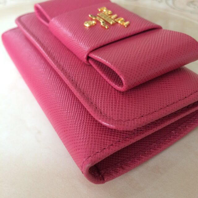 PRADA♡リボンキーケース PRADA♡リボンキーケース