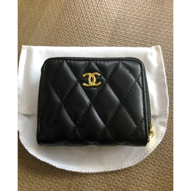 CHANEL コインケース カードケース 財布 ブラック CHANEL コインケース カードケース 財布 ブラック