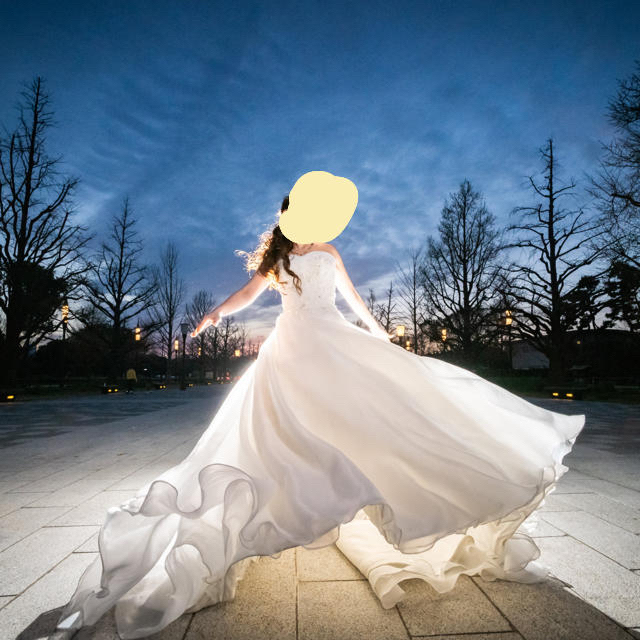AI様専用】ウエディングドレス オーガンジー 結婚式 前撮り AI様専用】ウエディングドレス オーガンジー 結婚式 前撮り