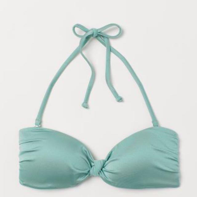 H&M - 新品未使用 バンドゥ水着 ビキニ モスグリーンの通販 by H&M - 新品未使用 バンドゥ水着 ビキニ モスグリーンの通販 by