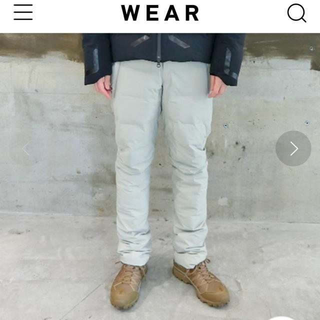 DESCENTE - 水沢ダウンパンツ “クローム” / MIZUSAWA DOWN PANTS DESCENTE - 水沢ダウンパンツ “クローム” / MIZUSAWA DOWN PANTS
