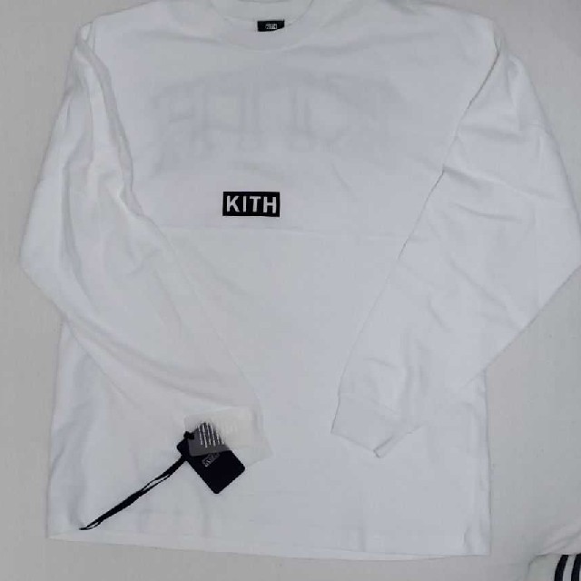 KITH ボックスロゴロンT Track Paneled L/S Tee KITH ボックスロゴロンT Track Paneled L/S Tee