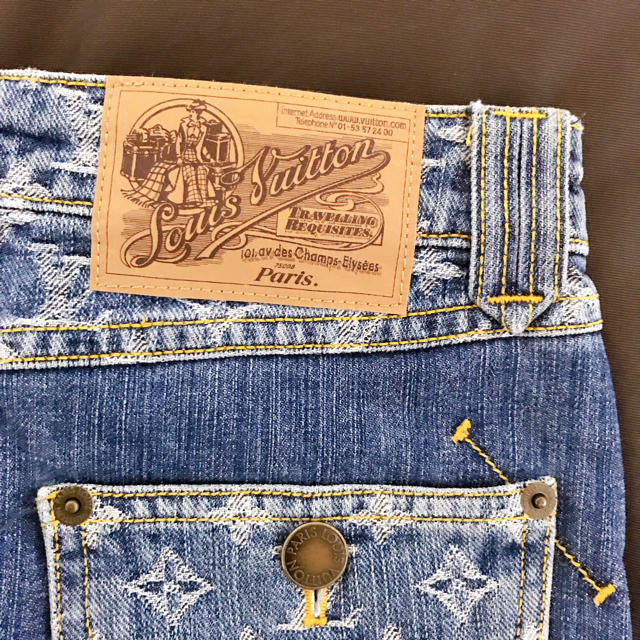 LOUIS VUITTON - ルイヴィトン デニムスカート 36の通販 by きゃ LOUIS VUITTON - ルイヴィトン デニムスカート 36の通販 by きゃ