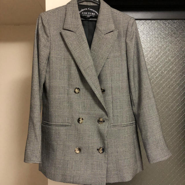 DEUXIEME CLASSE - ドゥーズィエムクラス チェック ジャケットの DEUXIEME CLASSE - ドゥーズィエムクラス チェック ジャケットの