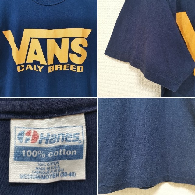 VANS - M 90s VANS CALY BREED Tシャツ HANES USA製の通販 by VANS - M 90s VANS CALY BREED Tシャツ HANES USA製の通販 by