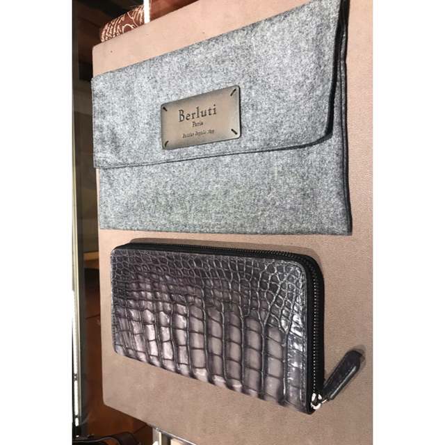 BERLUTI - ベルルッティ ITAUBA アリゲーター ウォレット 新品 BERLUTI - ベルルッティ ITAUBA アリゲーター ウォレット 新品